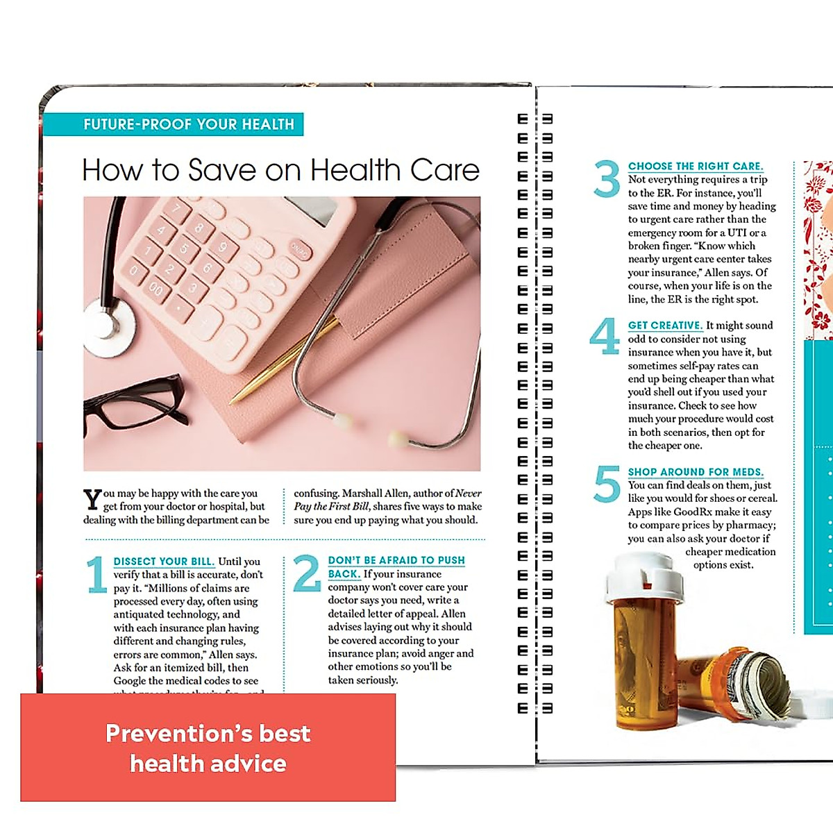 Prevention 2024 Calendar & Health Planner; Get 365 days of inspiration to simplify and celebrate your life and stay organized