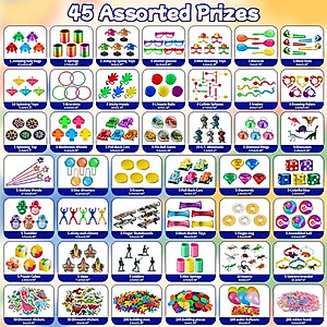 Amy&Benton 800PCS Classroom Treasure Box Prizes Kids Birthday Party Favors Goody Bag Fillers Kid Carnival Prizes Box Toys Assortment Treasure Chest Toys Assorted Pinata Filler
