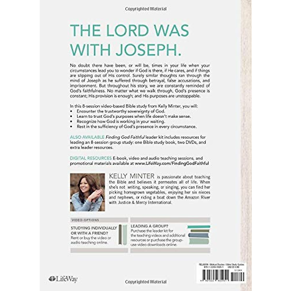 Finding God Faithful - Bible Study Book: A Study on the Life of Joseph