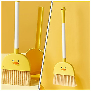 Healifty Cartoon Children Small Broom Home Cleaning Children Cleaning Tool Kids Broom House Cleaning Tools