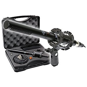 VidPro XM-55 13-Piece Professional Video & Broadcast Unidirectional Condenser Shotgun Microphone Kit - Complete Set Includes 2 Mounts Adapters Cables and More Perfect for Indoor and Outdoor Recording
