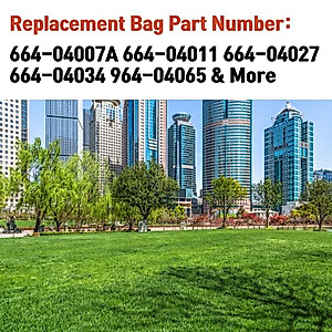 All That Garden 964-04007A 664-04007 Grass Bag, Compatible with MTD 21" Lawn Mower Grass Collection Bag 664-04007A 664-04011 664-04027 664-04034 964-04065 & More (NOT Included Metal Frame)