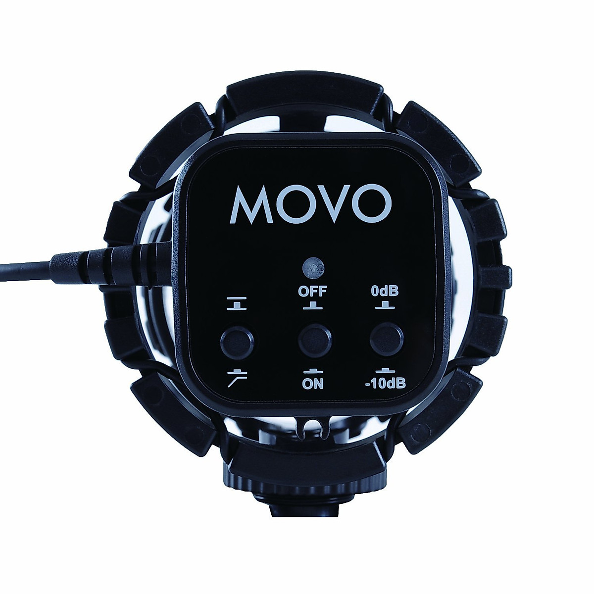 Movo XY Stereo Condenser Video Microphone for Nikon D7100, D7000, D5500, D5300, D5200, D3300, D3200, D810, D800, D750, D610, D500, D90, D5, D4, D4S, D3X, DF DSLR Cameras