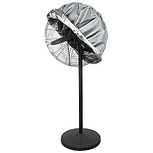 gazechimp Cover for 18-20 inch Industrial Floor Standing Fan, Sunscreen Adjustable Drawstring Resistant Reused, Grey