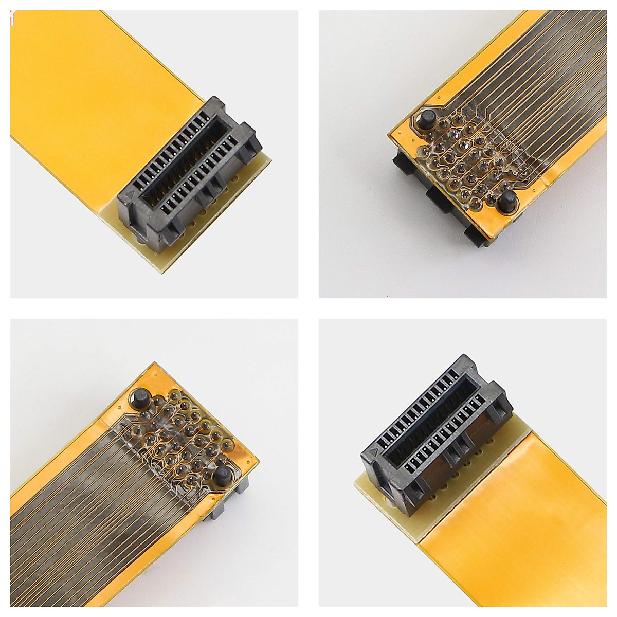 GELRHONR SLI Bridge 2 Way,10cm 26pin Flexible Graphic Card PCI-e Connection Cable for Dual Nvidia GPUs Graphic Card Crossfire Interconnect - N Card