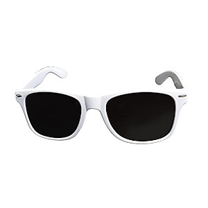 TheGag White Sunglasses Bulk- (Pack of 36) Wedding Bridal Party Sunglasses Bulk Party Favors Pack Women-Men