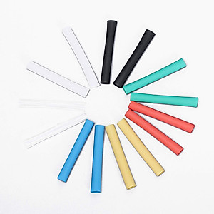 14PCS Protector Heat Shrink Tube Kit-Wire Repair Saver Insulation Electrical Colored Assorted Cover for Phone Charger Cable USB Cord