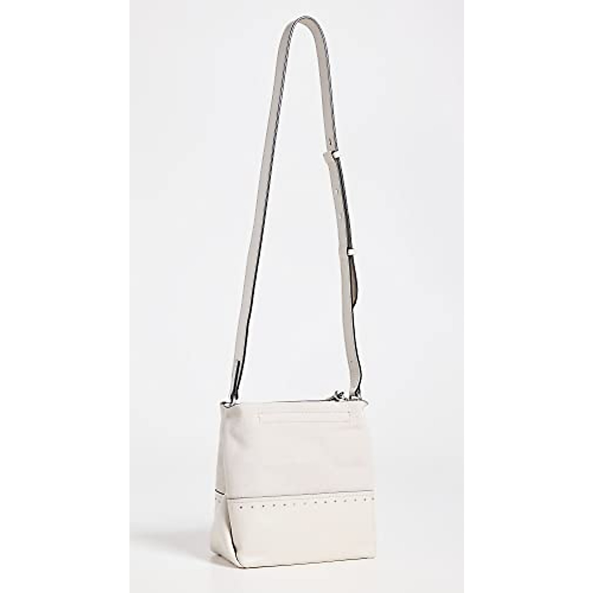 rag & bone Women's Passenger Crossbody Bag 2.0, Sterling Grey, One Size