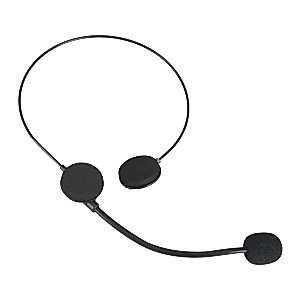 BinaryABC Toy Microphone Headset,Hallonween Costume Accessories,Halloween Fancy Dress Costume Props,Halloween Party Favors