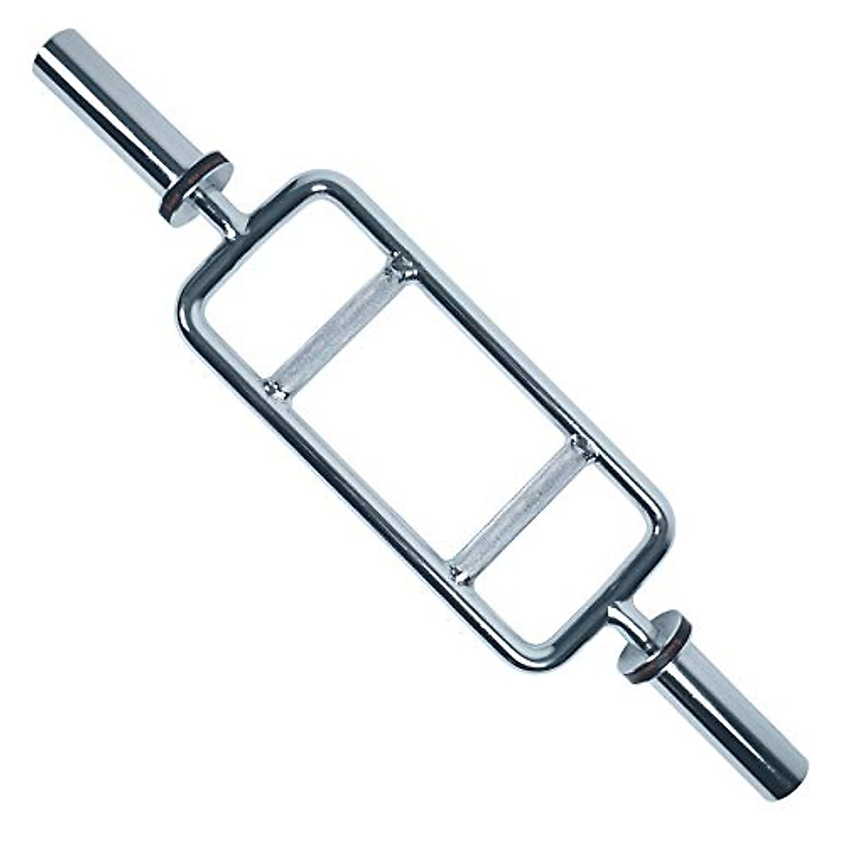 Sunny Health & Fitness 34" Olympic Triceps Bar with Ring Collars, Small