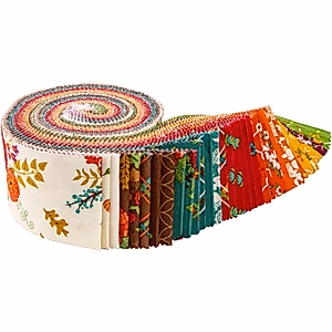 Heather Peterson Autumn Afternoon 5" Stacker 42 5-inch Squares Charm Pack Riley Blake 5-14870-42