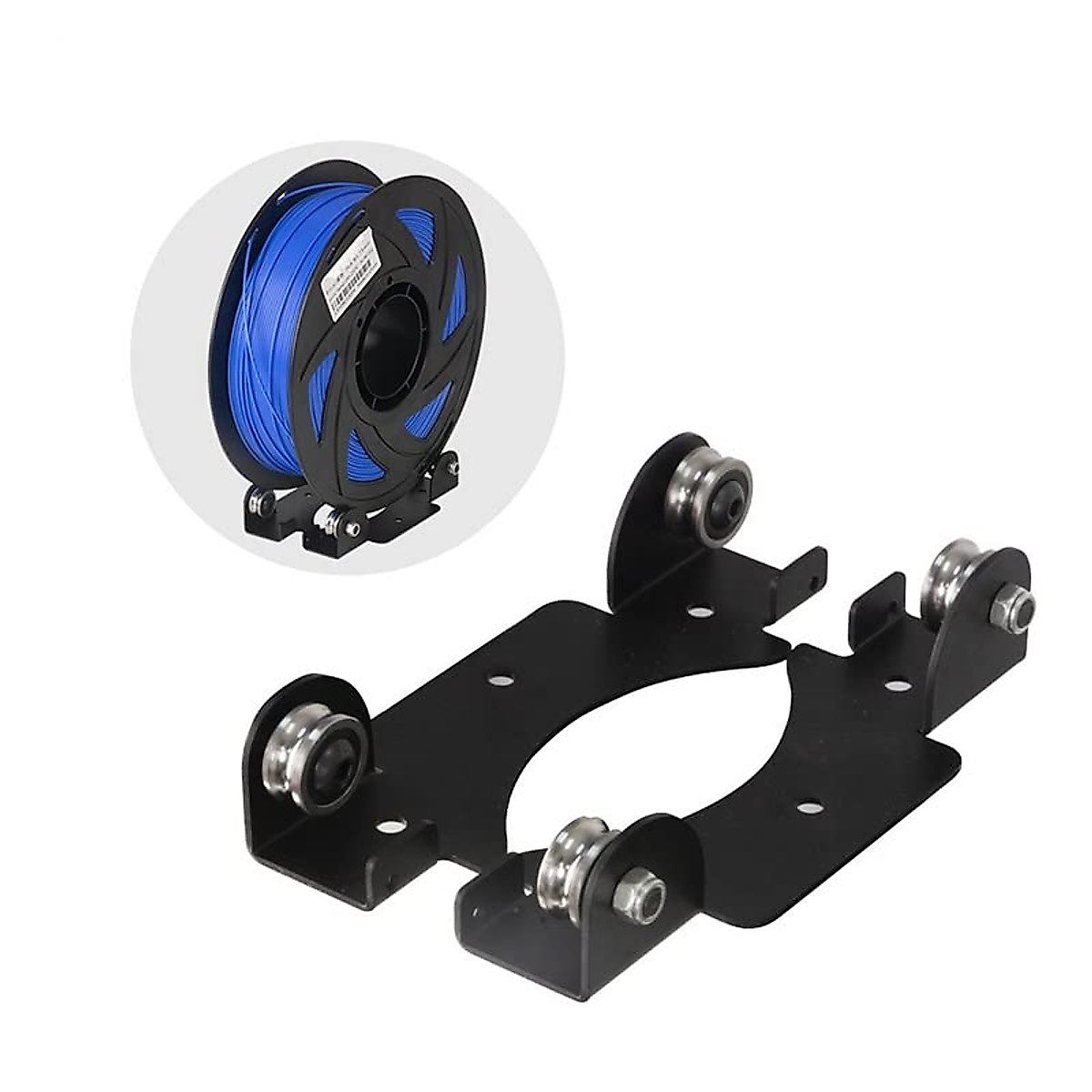 3D Printer Accessories 3D Printer Filament Metal Bracket Material Rack Stable for Almost 3D Printer 3D Printer Controllers