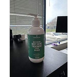 TreeActiv Acne Eliminating Body Lotion, 8 fl oz, Salicylic Acid Lotion, Salicylic Acid Body Acne Treatment, Back Acne Treatment Cream for Women and Men, Acne Lotion for Body, Zit Cream with 2000+ Uses