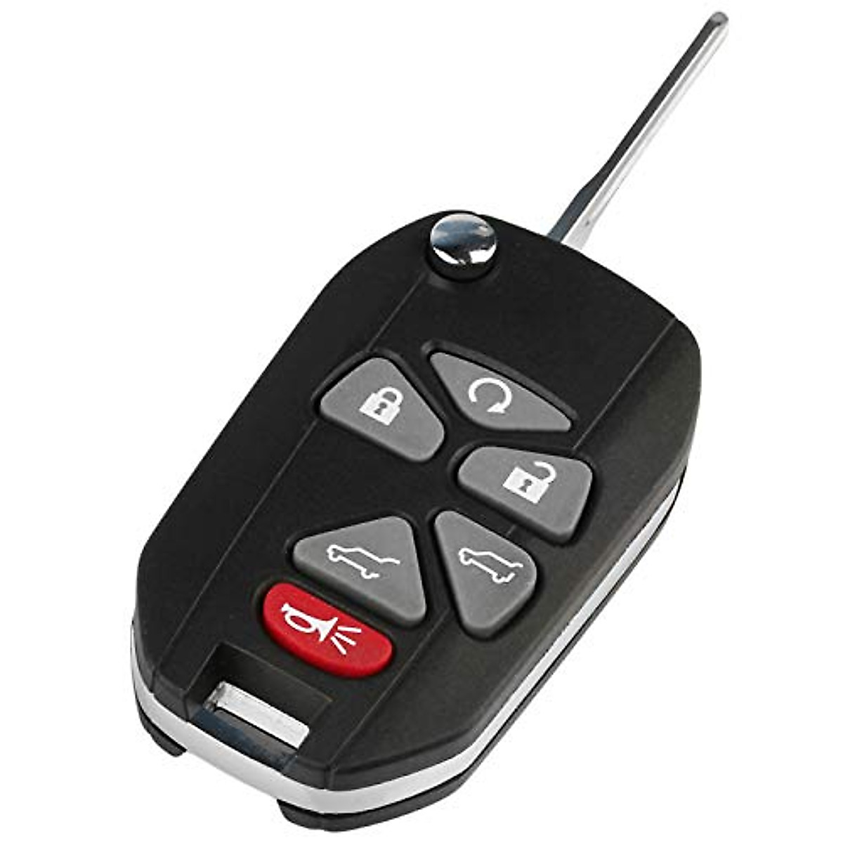 Flip Key Fob fits 2007-2013 Cadillac Escalade/Chevrolet Suburban Tahoe Keyless Entry (OUC60270)