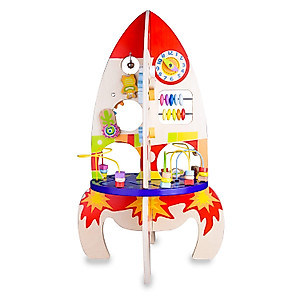 Classic World Wood Multi Activity Rocket
