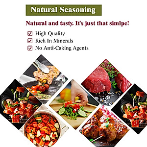 Himalayan Chef Himalayan Pink Salt 80 oz (2.26kg), Non-GMO, Kosher, Coarse Grain, Nutrient and Mineral Dense for Health, Gourmet Pure Crystal Pink Salt, Pink Salt for Grinder, Himalayan Salt, 5 Pound (Pack of 1)