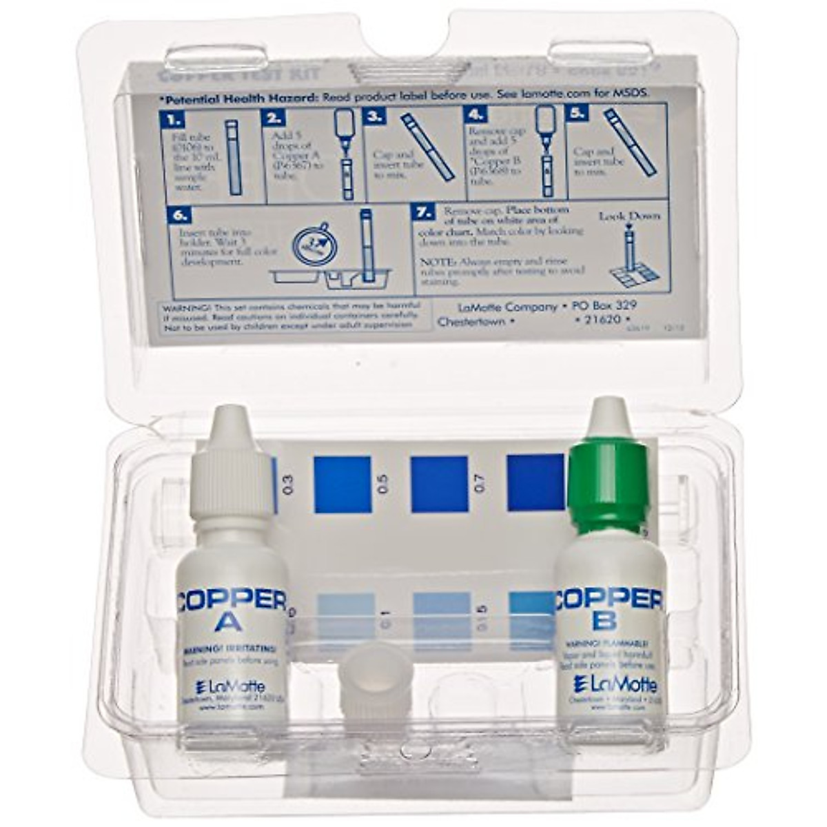 Lamotte Company 3619/EC-70 Test Kit Copper