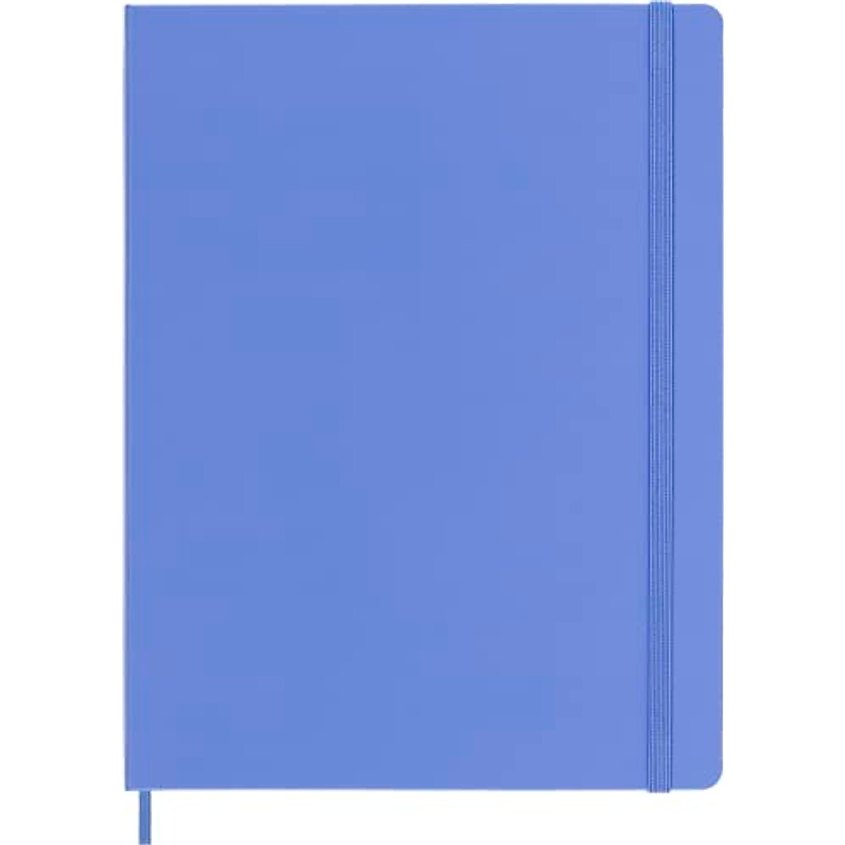 Moleskine Classic Notebook, Hard Cover, XL (7.5" x 9.5") Ruled/Lined, Hydrangea Blue, 192 Pages