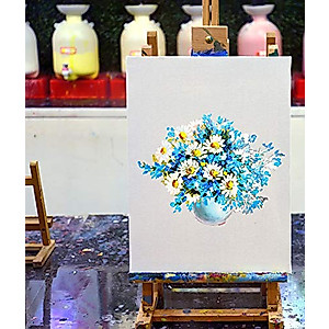 Madisi Painting Canvas Panels 72 Pack, 5X7, Classroom Value Pack Art Canvas