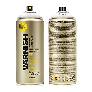 Montana Cans Montana TECH 400 ml Varnish, Clear, Matte Spray Paint