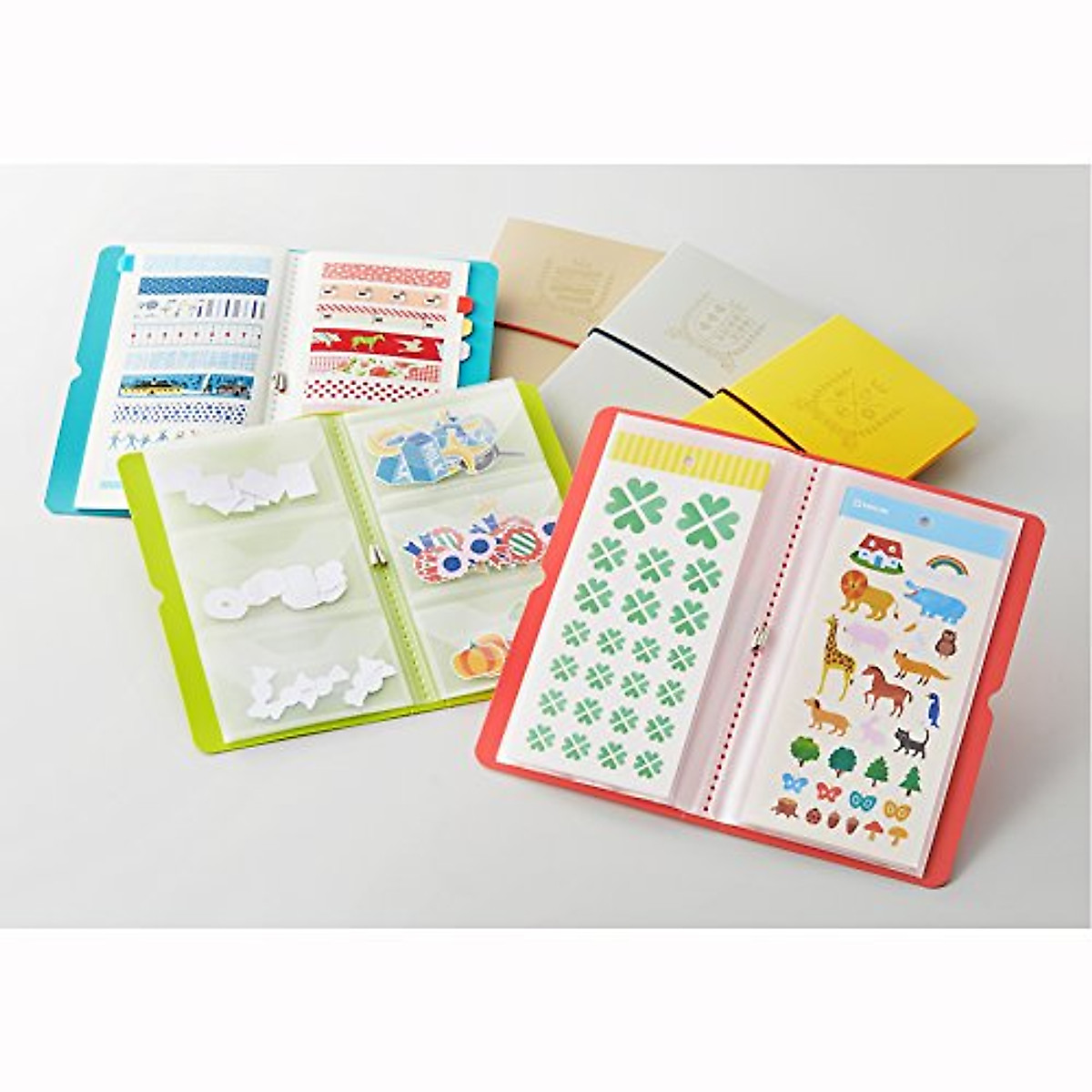 King Jim 2980 Aka Adult Sticker Collection (for Sheet Seals), Red