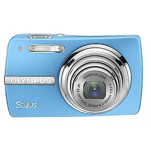 OM SYSTEM OLYMPUS Stylus 820 8MP Digital Camera with 5x Optical Zoom (Blue)