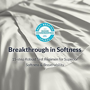 Eucalyptus Tencel Lyocell Pillow Cases - Cooling, Light, Temperature Regulating, Skin-Friendly Pillow Cover - Thin, Crisp and Breathable Percale Pillowcases - (Ivory, King)