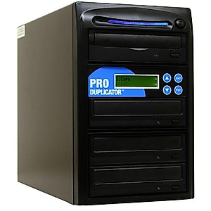 Produplicator 1 to 3 24X Burner CD DVD Duplicator - Standalone Copier Duplication Tower