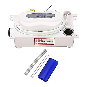 Condensate Pump 6.6ft Lift, 110V Drain Pump 0.6L Water Tank, 5W Automatic Pump for Commercial Ice Makers with 2m Lift