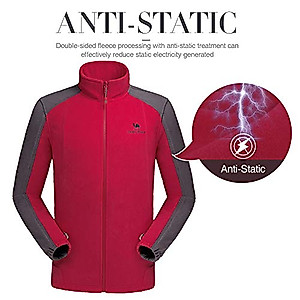 CAMEL CROWN Men’s Ski Jacket 3 in 1 Waterproof Winter Jacket Snow Jacket Windproof Hooded with Inner Warm Fleece Coat