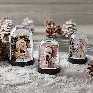 Neil Enterprises Inc. 2" x 2.875" Vertical Clear Photo Snow Globe