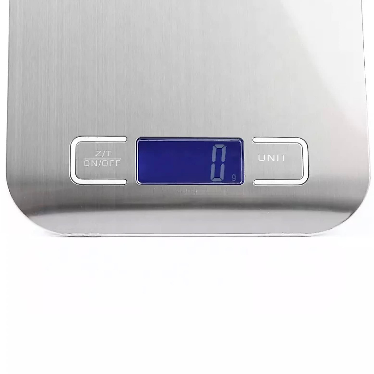 EkoRoc Digital Kitchen Scale, Premium Stainless Steel Food Scales Weight Grams and Oz for Baking and Cooking,11lb/5kg with 0.1oz/1g Precision