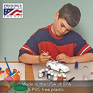 Cut N' Funnel Large Craft Mat for Crafts with the Kids 24" by 18", Made in the USA of BPA Free Smooth Flexible Plastic, Protects Surfaces, Easy Clean Up