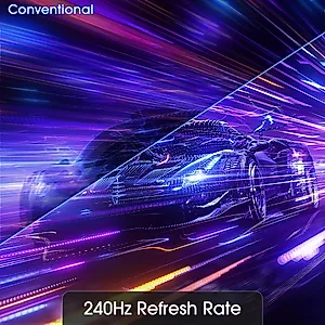 Sceptre Curved 32" FHD 1080p Gaming Monitor Up to 240Hz 1ms 99% sRGB AMD FreeSync Premium Build-in Speakers, HDMI x3 Displayport Machine Black (C325B-FWD240)