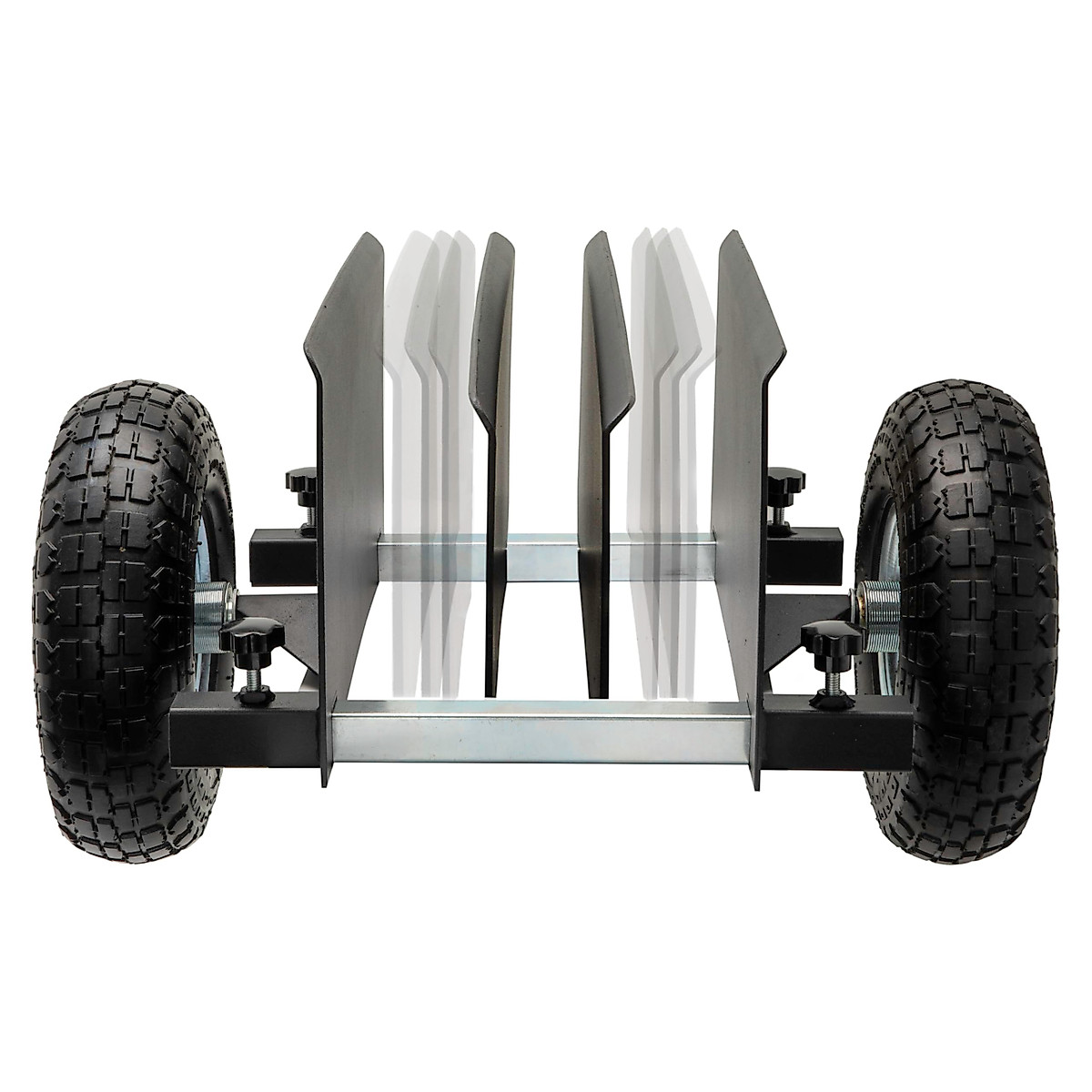 Extreme Max 5001.6409 Panel Moving Dolly with Pneumatic Wheels for Indoor & Outdoor Use