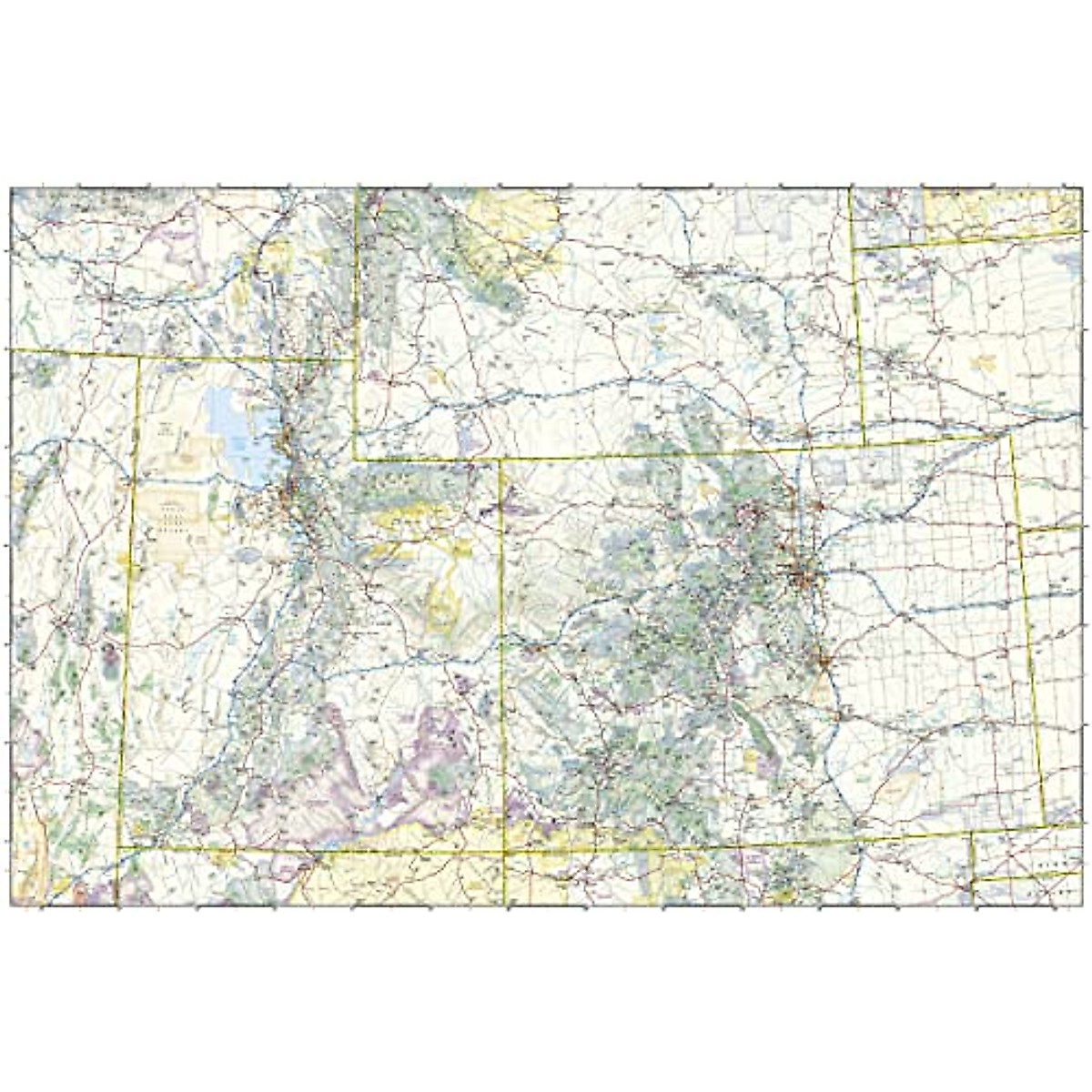 United States, Rocky Mountains Map (National Geographic Adventure Map, 3120)