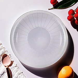 Maryland Plastics Catering Tray- 18" | Clear | Round | 1 Pc.