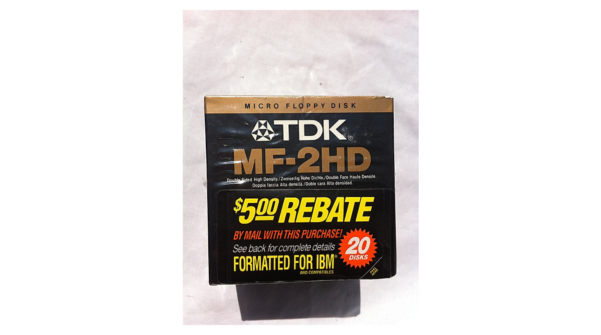TDK MF-2HD Floppy Disks -- 20 Pack — 🛍️ The Retail Market