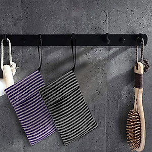 Linkidea 20 Pack Nylon Exfoliating Mesh Soap Bag Bulk Pack, Wholesale Multi-Pack Bar Soap Saver Pouch with Drawstring, Exfoliator Body Scrubber Soap Pocket Holder for Bath Shower