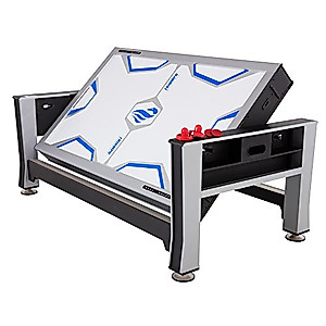 Triumph 3-in-1 7' Rotating Swivel Multigame Table - Air Hockey, Billiards/Pool, and Table Tennis - All Accessories Included