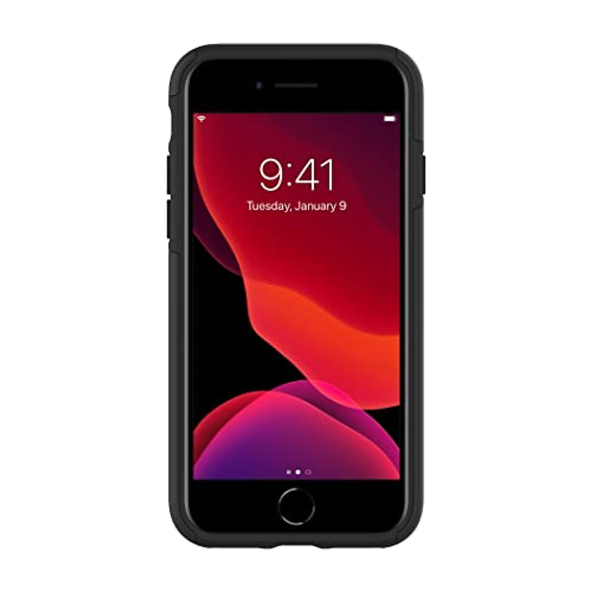 Incipio iPhone 7 Case, Hard Shell Dual Layer DualPro Case for iPhone 7-Black/Black
