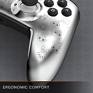 PowerA Enhanced Wired Controller for Nintendo Switch - Pikachu Black & Silver