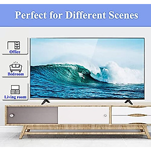 Universal TV Base Stand for TCL Roku TV Legs Replacement for TCL Smart TV 19in 27in 32in 36in 39in 40in 42in 45in,Universal TV Legs for TCL Roku TV Base,TV Stand Legs with Screws