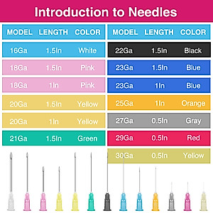 150 Pack 29 Ga 0.5 Inch Luer Lock,Lab Accessories, Industrial Dispensing Accessories, Individually Packaged