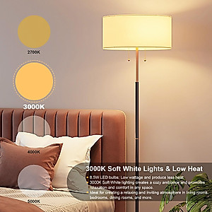 MorningLight 8 Pack A15 LED Light Bulb 75 Watt Equivalent, 3000K Soft White, 800LM, Efficient 8.5W Fan Light Bulb, A15 Light Bulbs 75 Watt for Wall Sconces, Pendant Light, 25000+ Hours Lifespan, E26