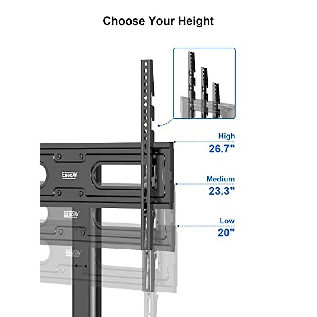 Sony XR55X90L 55 Inch 4K BRAVIA XR Full Array LED Smart Google TV with an ErgoAV ERTSL2-01B Tabletop TV Stand and Walts HDTV Screen Cleaner Kit (2023)(USED)