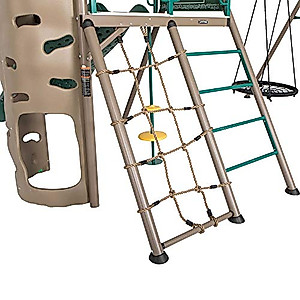 Lifetime 90797 Big Stuff Adventure Swing Set, Brown/Green