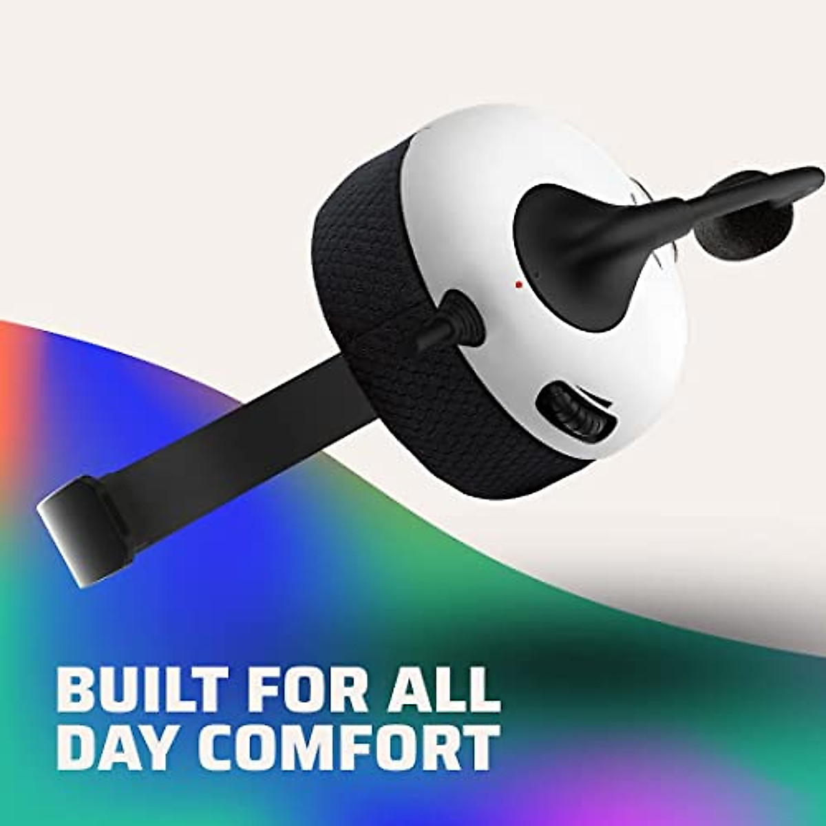 PDP LVL30 Wired Headset with Single-Sided One Ear Headphone for PC, Xbox - Mac, Tablet Compatible - Noise-Cancelling Mic - Lightweight, Cool Comfort, Great for Gaming, School and Remote Work - White