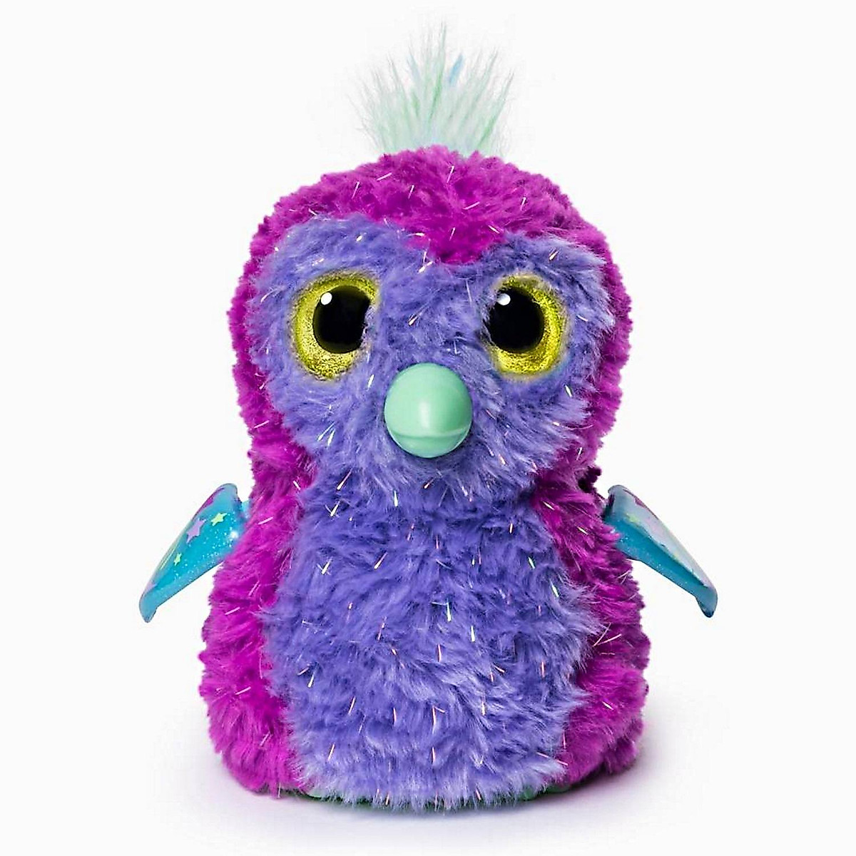 Hatchimals Glittering Garden - Hatching Egg – Magical Interactive Creature – Sparkly Penguala with Soft Shimmering Fur and Twinkling Wings– Purple/Magenta by Spin Master