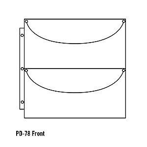 Totally-Tiffany Double-Sided Duo 2X1, Clear